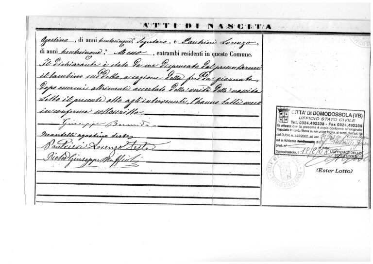 How to Find Italian Birth Records Online - Italian Roots Research